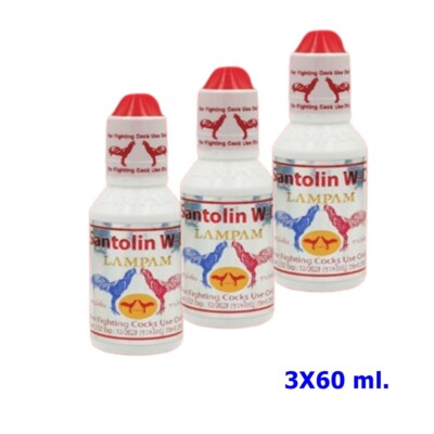 SANTOLIN W-D – Natural Herbal Poultry Supplement (60 ml x 3 Bottles) | eBay
