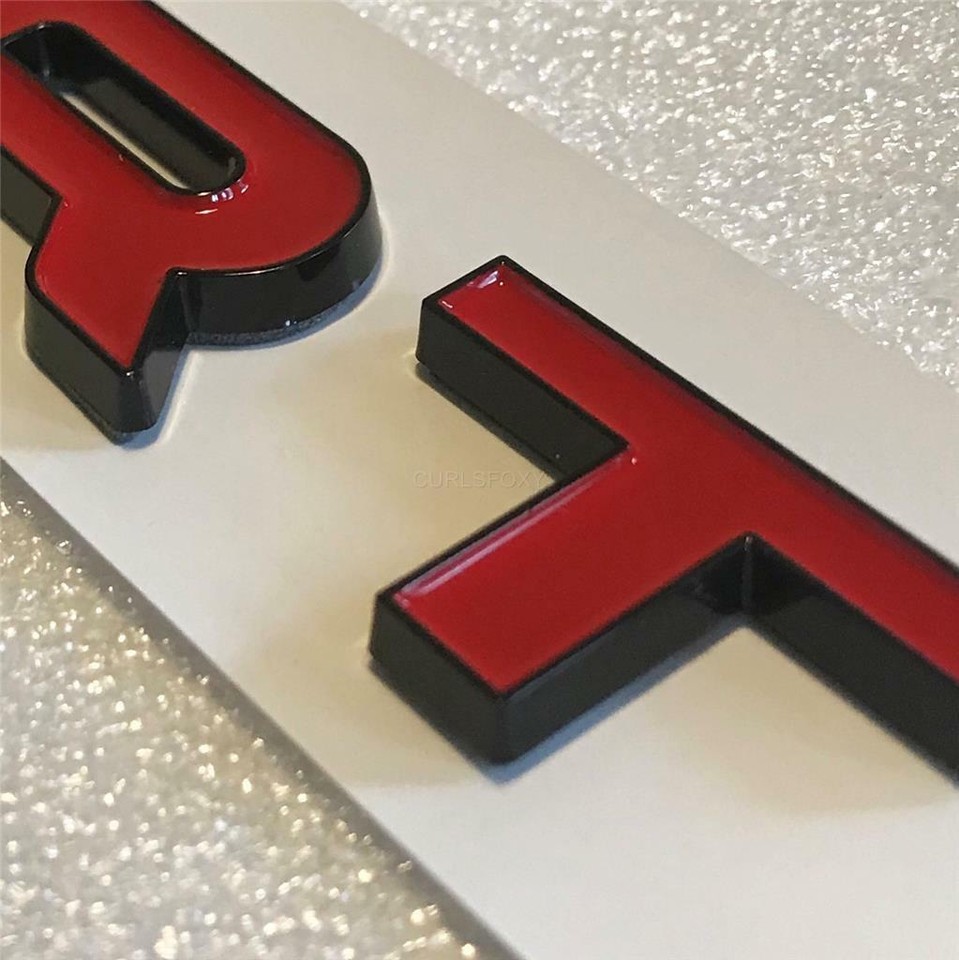 NEW RED GLOSS BLACK RANGE ROVER SPORT BADGE LETTERING AUTOBIOGRAPHY ...