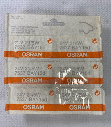 Osram 7537 BAY15d Miniature Light Bulb (6 Bulbs) | eBay