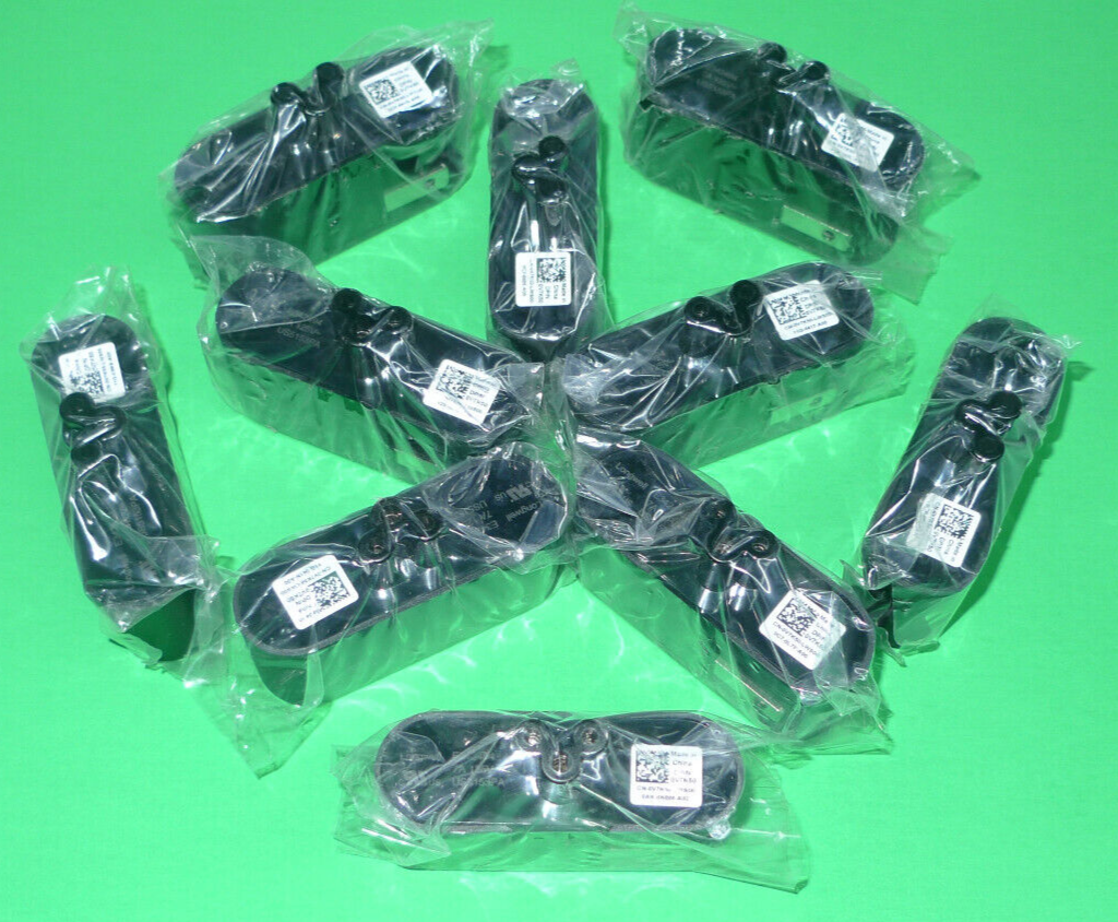 (LOT OF 10)New Dell 3 Prong Mickey Mouse Slim AC Adapter Wall Plug ...