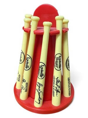 Vintage Louisville Slugger Mini Bat Plastic 10-Bat Coin Bank | eBay