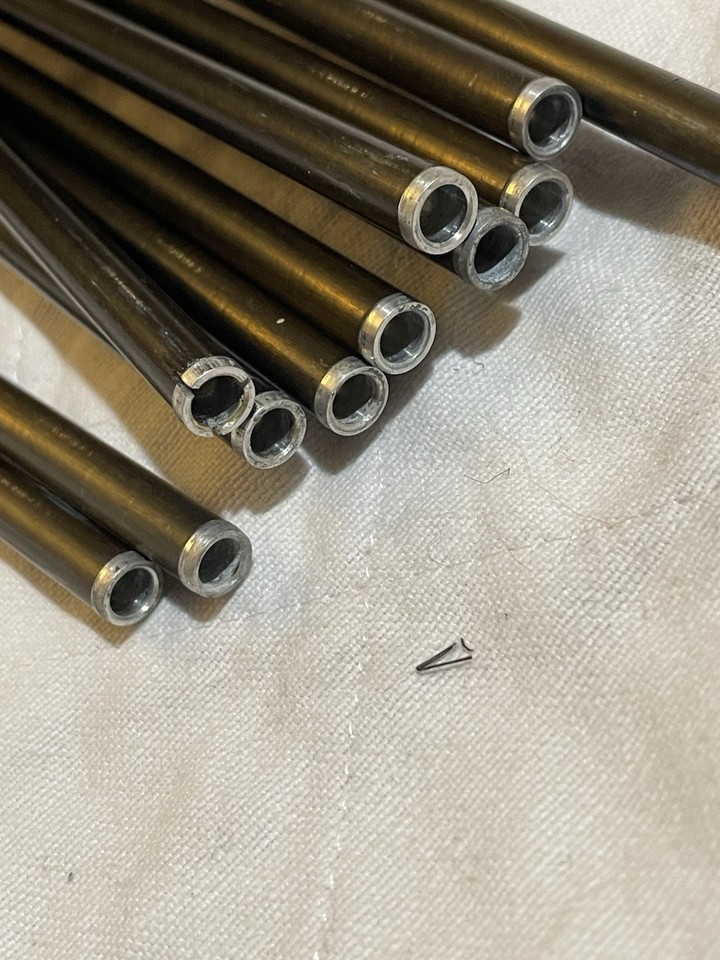 Lot of 10x Used Eastern Carbon Aftermath 340 3.8 GPI 6mm Arrows, 30.5 ...