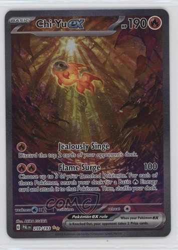 Chi-Yu ex Special Illustration Rare Pokemon Scarlet & Violet Paldea ...