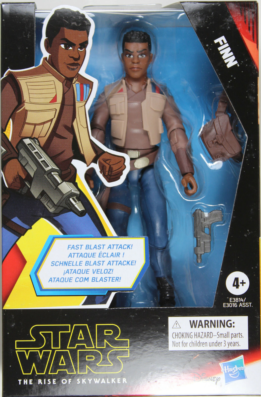 Star Wars Galaxy of Adventures ~ 5" FINN ACTION FIGURE ~ Rise of ...