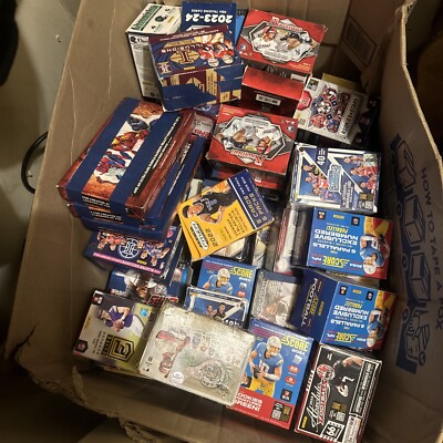 Mystery Sports Cards Box! Box Full Read Disc. (Get more then you Payed ...