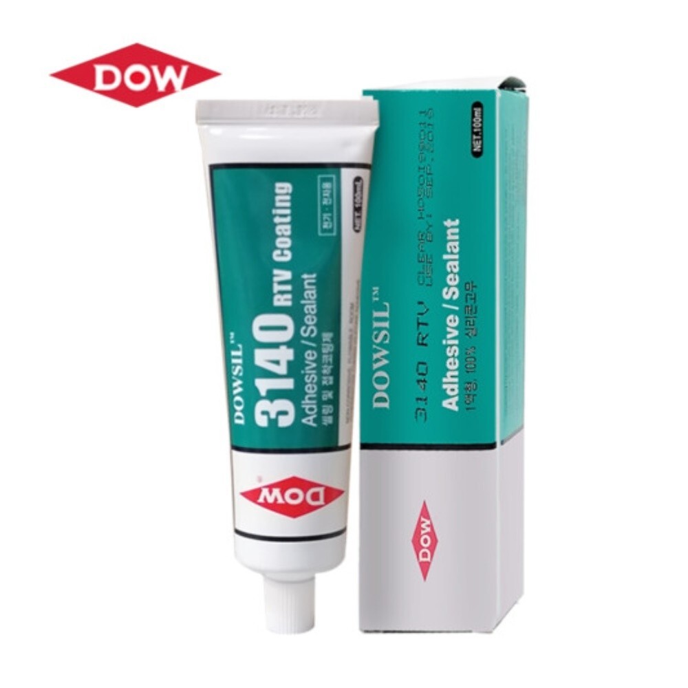 Dow Chemical Dowsil Adhesive Sealant 3140 RTV 100ml + Track | eBay