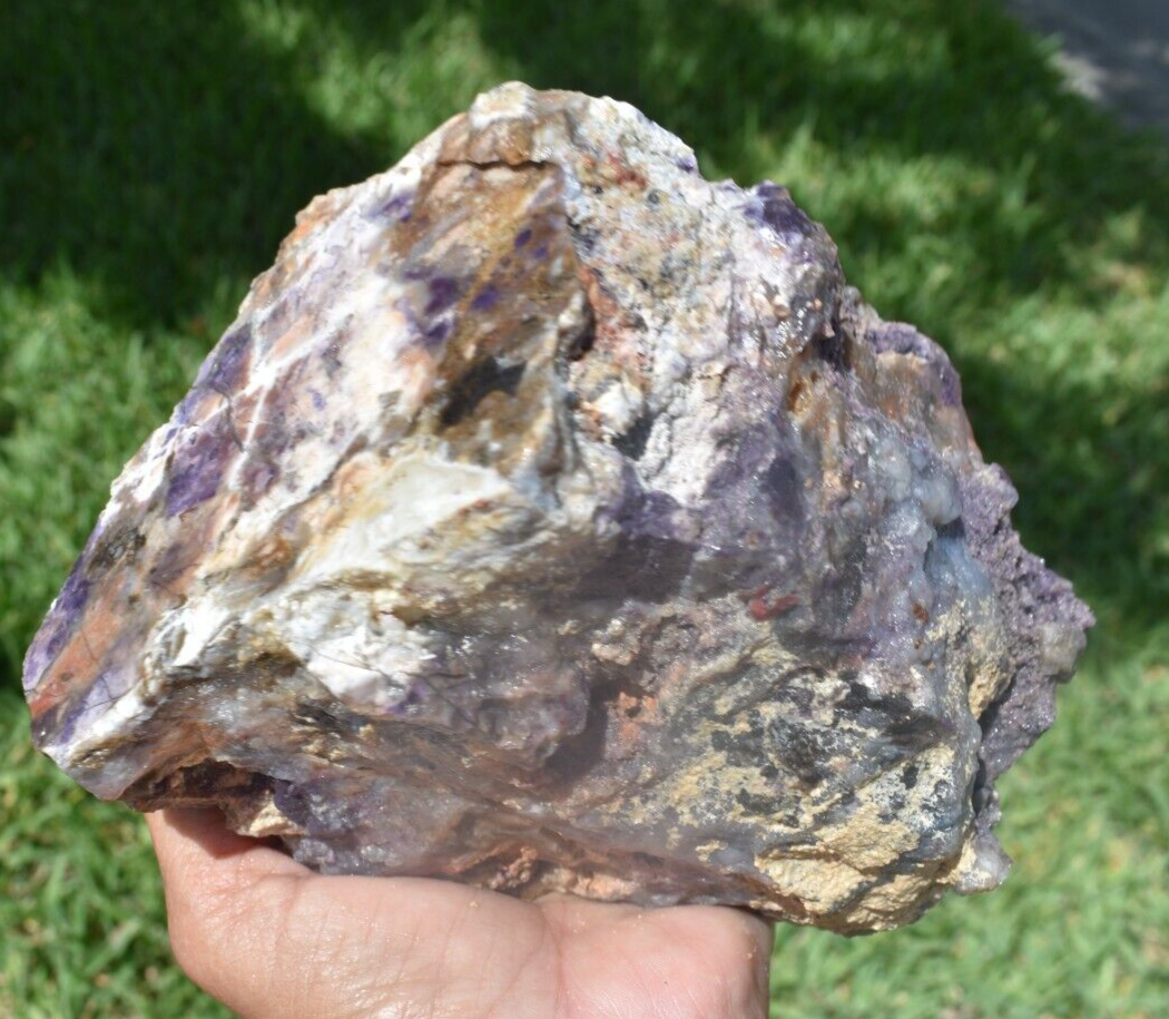 3.00 LB TIFFANY STONE ROUGH, BERTRANDITE, OPALIZED FLUORITE Utah (UYT ...