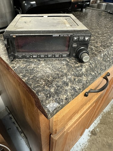 GARMIN GPS 155XL with tray, data card and connectors. Switches checked ...