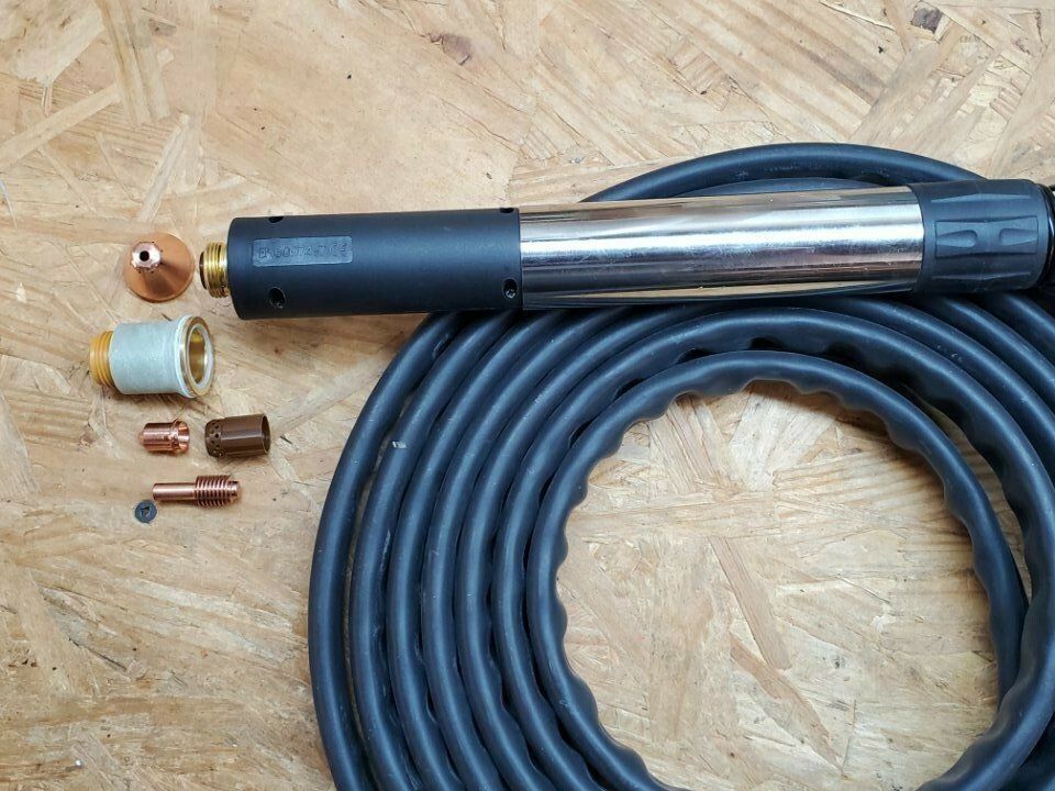 20' Replacement Plasma Torch Fits Powermax 350, 380 Uses Hypertherm ...