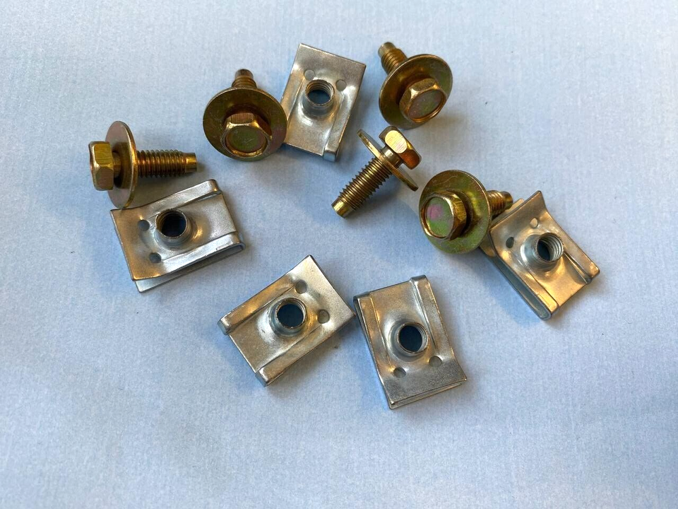 M6 SPIRE LUG CHIMNEY U NUTS SPEED FIXINGS THREAD BOLT PANEL METAL ...