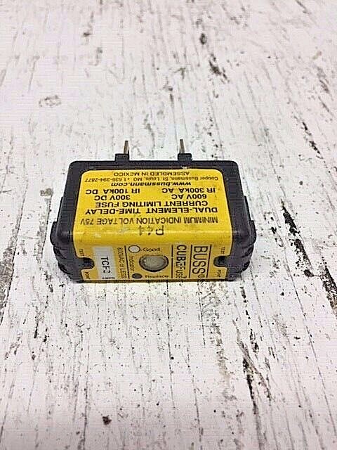 Bussmann TCF3 Low Peak Cube Fuse 3 Amp 600 Volt | eBay