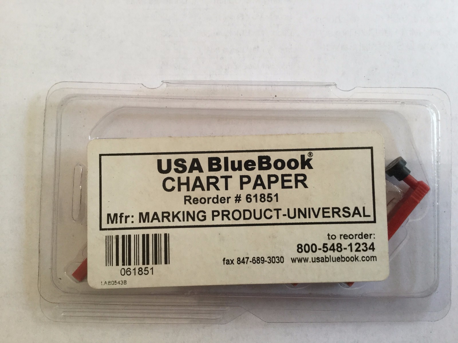 USA Bluebook Chart Paper Pens #61851 Red 5 Pack | eBay