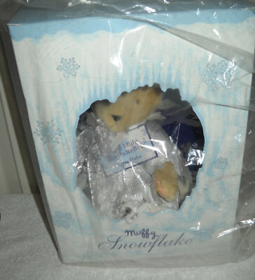 #10810 NIB North American Bear Co 1993 Muffy Snowflake Bear Special ...