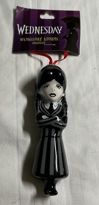 Addams Family Wednesday 4-Inch Shatterproof Decoupage Ornament | eBay