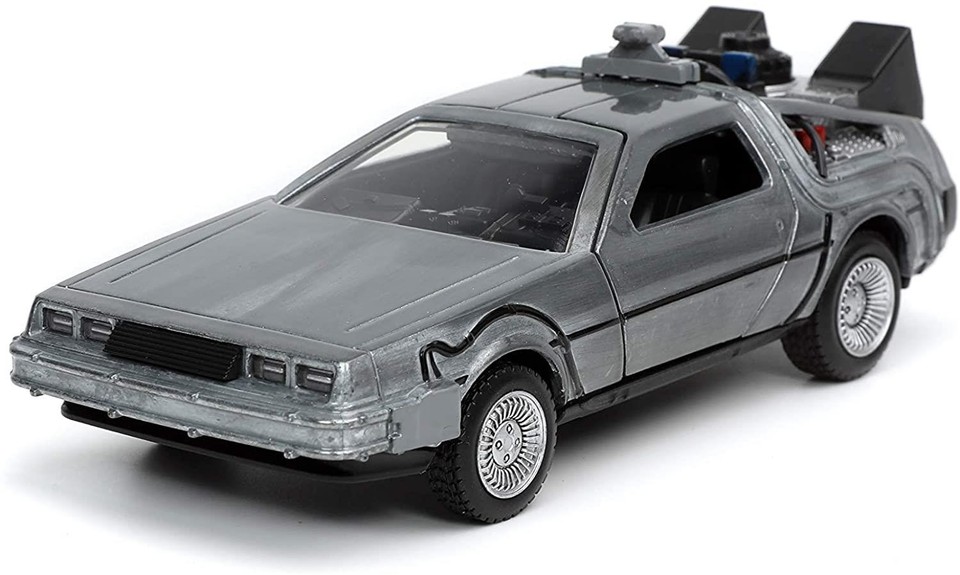 Back To The Future - DeLorean Time Machine 1:32 Scale Die-Cast | eBay