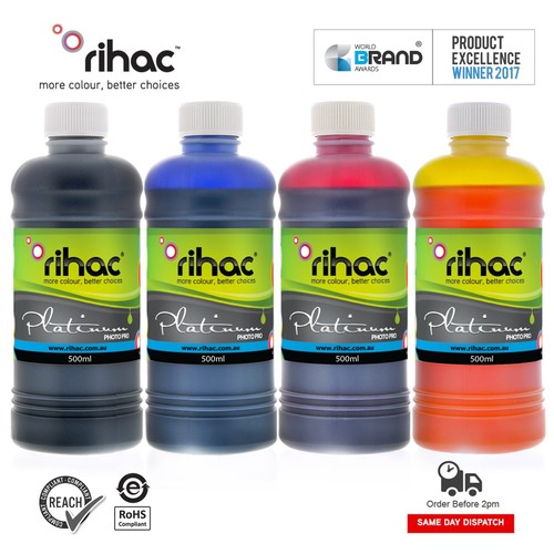 Rihac 500ml CLI-521 PGI-520 Refill Ink for Canon printer MP630 MP640 ...