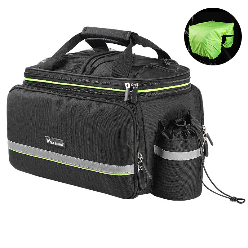 WEST BIKING Waterproof Bike Pannier MTB Bicycle Rack Pack Carrier Bag ...