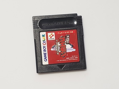 Game Boy Color Ganbare Goemon Tengu tou no Gyakushuu! Japan GameBoy GBC ...