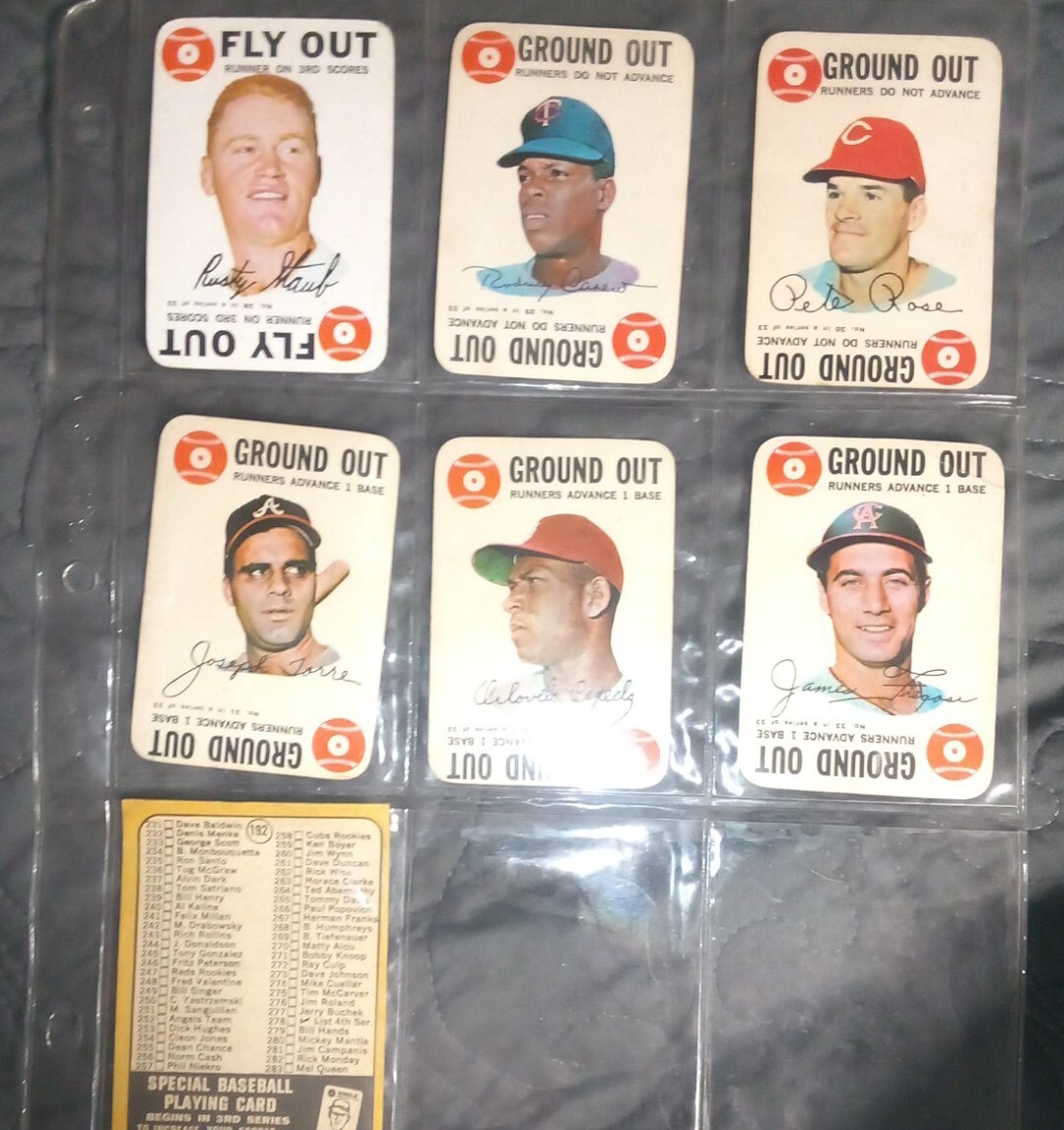 1968 Topps Game Baseball Complete Set 3.5 - VG+ | eBay