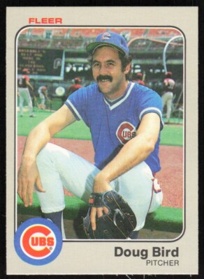 1983 Fleer Doug Bird Chicago Cubs #490 | eBay