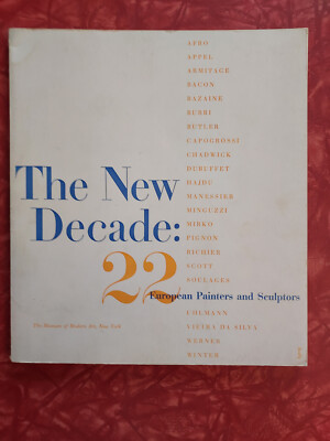 The New Decade 22 European Painters and Sculptors - MOMA 1955 1st Ed PB ...