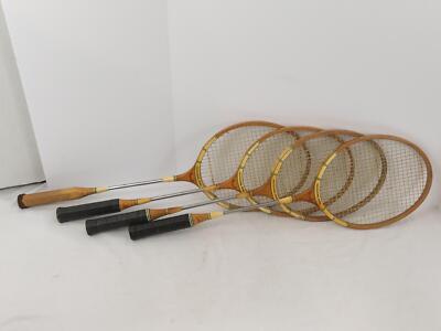 Sportcraft Professional Model (158) Badminton Racket Set of 4 - Vintage ...