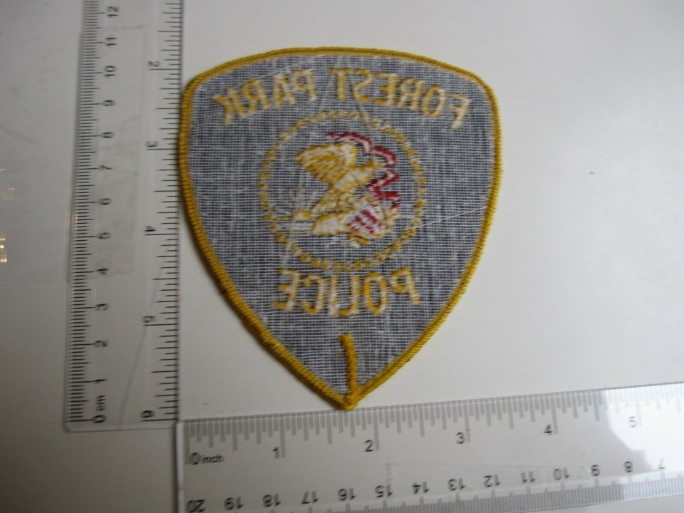 Vintage Forest Park Police Dept. Collectible Patch | eBay