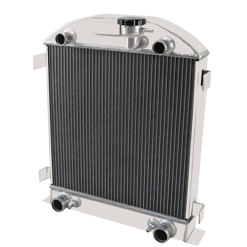 4 Row Aluminum Radiator For 1928 1929 Ford Model A 3.3L Flathead Engine ...