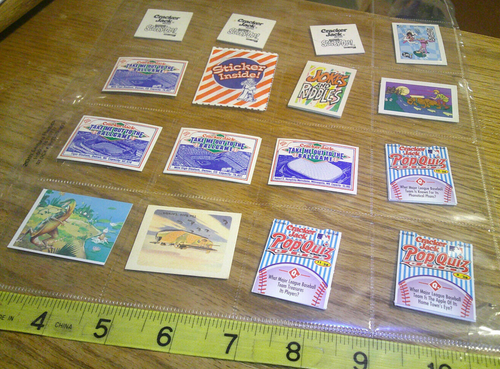 vintage lot 16 miscellaneous paper Cracker Jack premiums prizes m9 | eBay