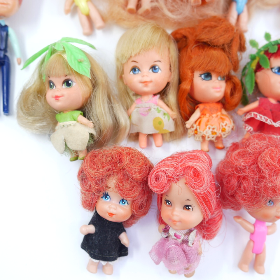 TLC LOT Vintage Liddle Kiddle 16 Little dolls Sweet Treats + more | eBay