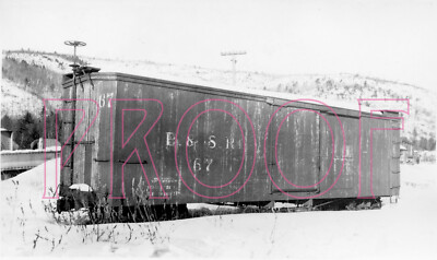 Buffalo & Susquehanna Railroad Boxcar 67 - 8x10 Photo | eBay