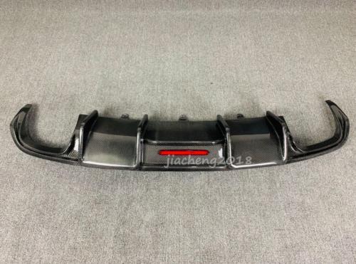 Fit Audi S5 B8.5 A5 NON Sline Sedan 12-16 Carbon Fiber Rear Diffuser ...