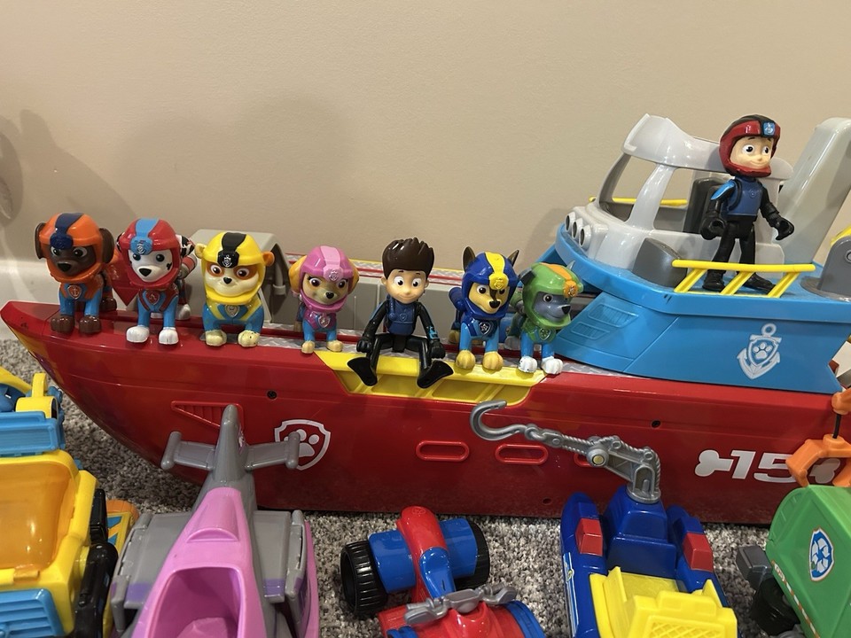Paw Patrol Sea Patroller Transforming Boat, Sub Patroller and MORE! | eBay