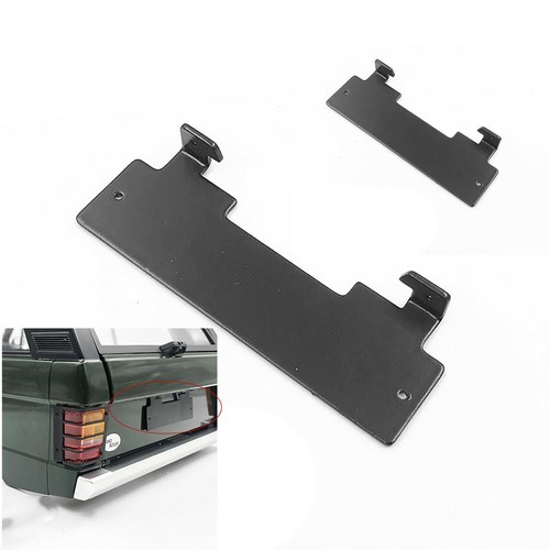 Metal Rear License Plate Bracket For 1/10 Range Rover RC Car Shell ...