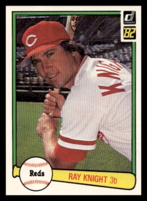 1982 Donruss #374 Ray Knight Cincinnati Reds Baseball card | eBay
