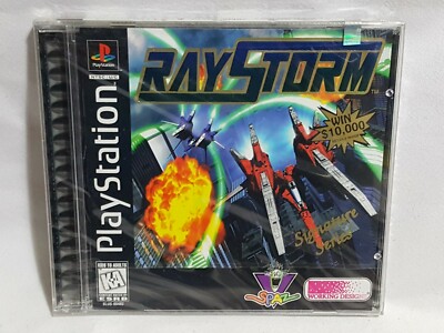 NEW Raystorm Playstation 1 Game SEALED PS1 ray storm Working Designs US ...