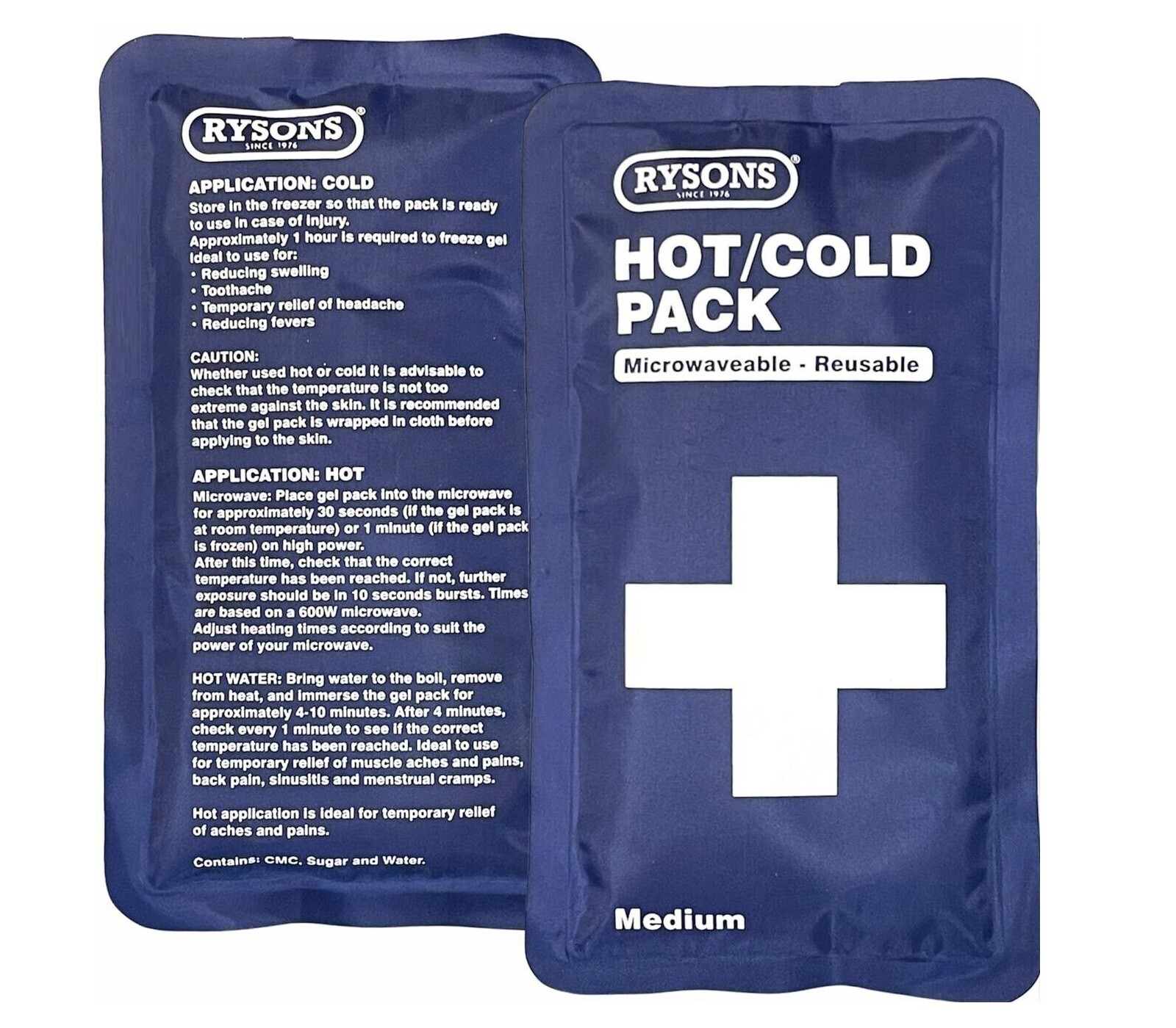 Rysons RY-0629 Reusable Hot and Cold Gel Compress - Blue, M for sale ...