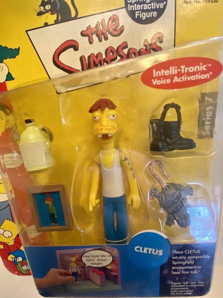 Playmates The Simpsons Series 7 Cletus Figure | eBay
