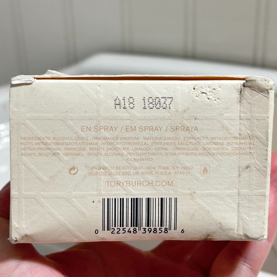 New Tory Burch Just Like Heaven EXTRAIT DE PARFUM Full Size 3.4 oz/100 ...