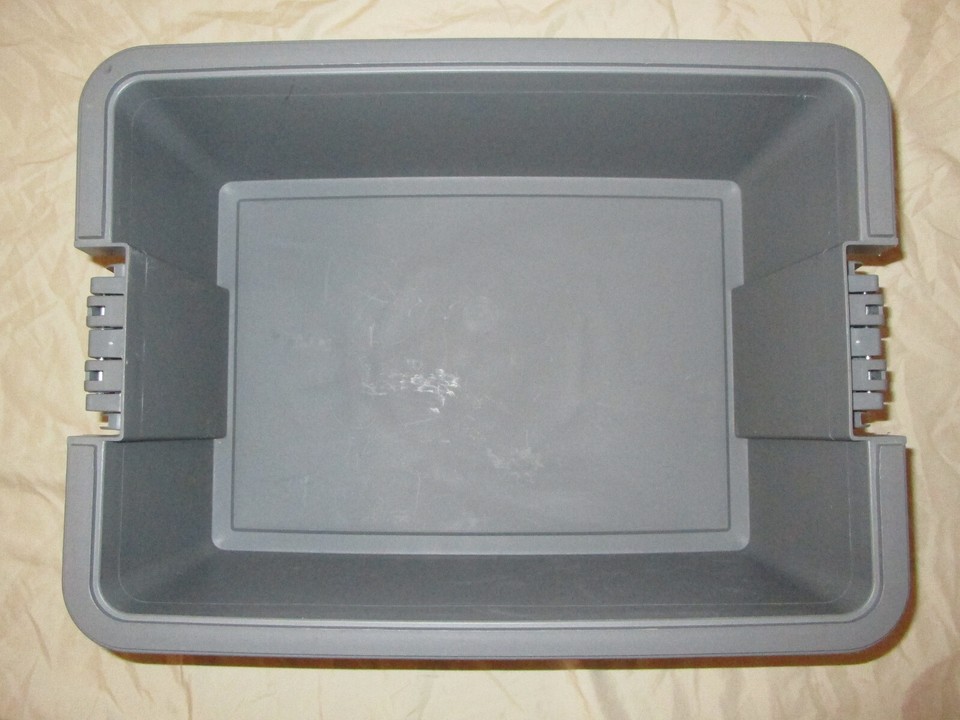 Vintage Craftsman Tool Box Plastic Compact Carryall Tote Organizer ...