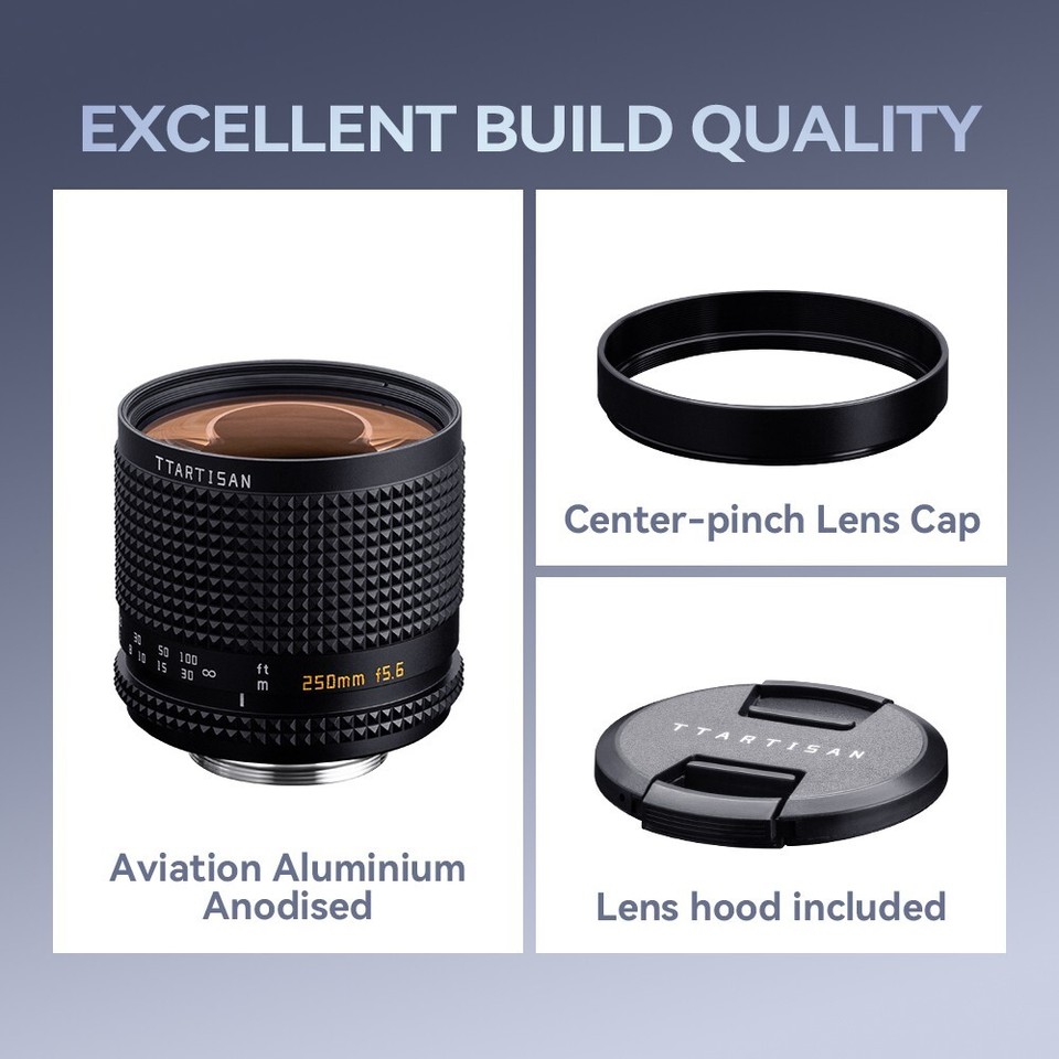 TTArtisan Reflex Mirror 250mm f/5.6 Donut/Bubble bokeh Lens for M42 ...