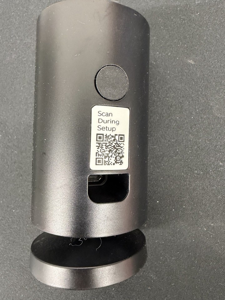 Ring 2nd Generation Indoor Plug-In Security Camera Black TESTED WORKING ...