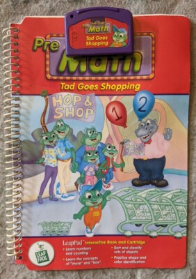 Tad Goes Shopping [Leap Frog LeapPad] Book & Cartridge | eBay