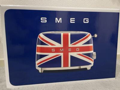 Toaster SMEG Union Jack Genuine 19.8Dx32.5Wx19.5H Retro series Design ...