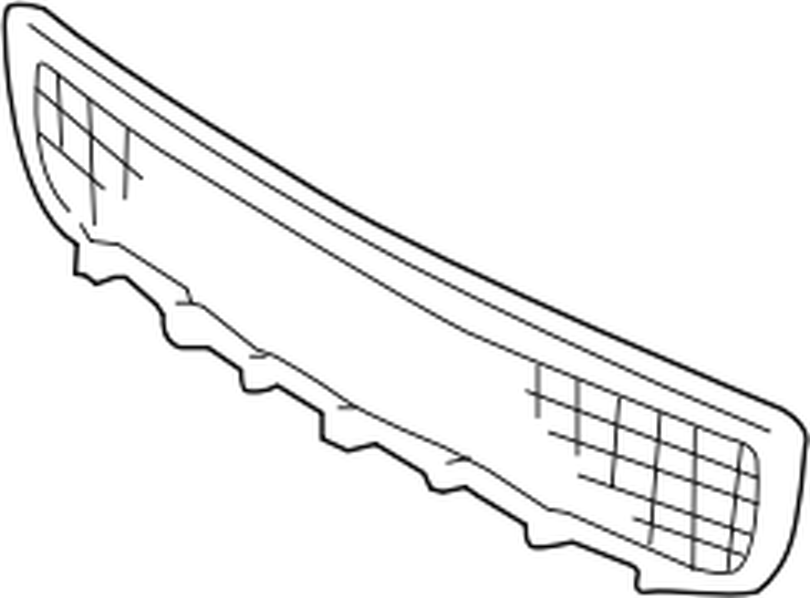 53112-52260 Toyota Grille, radiator, lower no.1 5311252260, New Genuine ...