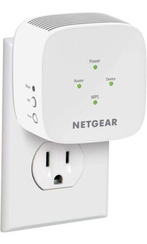 NETGEAR - AC1200 WiFi Range Extender and Signal Booster, Wall-plug, 1 ...