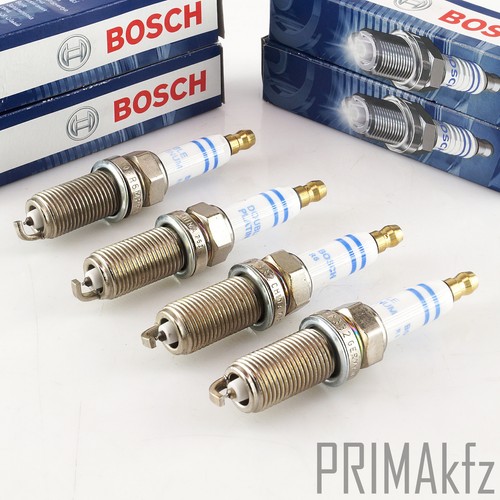 4x BOSCH 0242240619 Bougies Double Platine pour Mercedes W203 W204 W220 ...