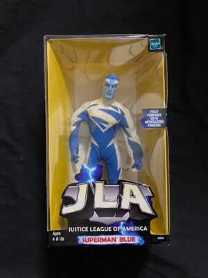 Superman Blue Justice League Of America Hasbro Action Figure | eBay