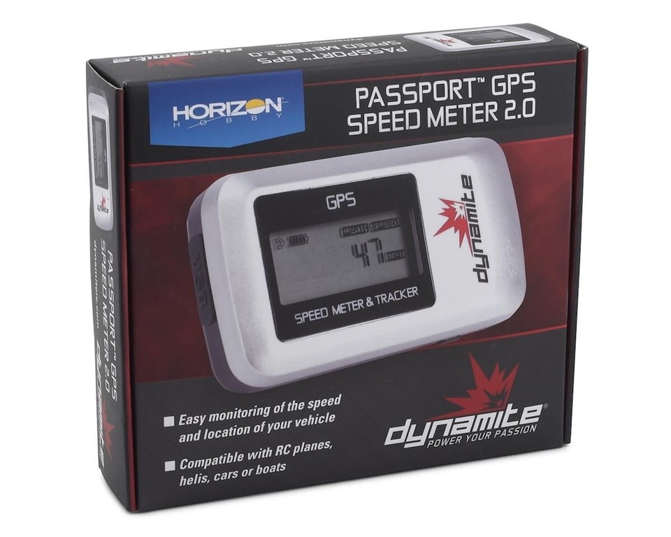 Dynamite GPS 2.0 V2 Speed Meter & Tracker RC Plane /Boat /Car / Heli | eBay