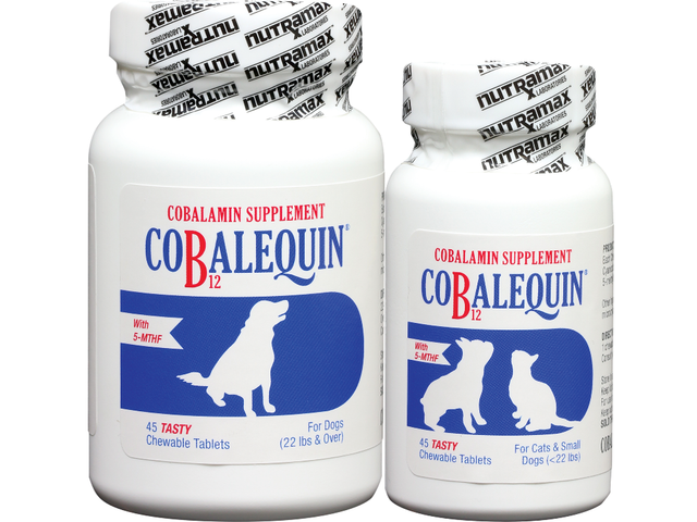 Cobalequin Cobalamin Supplement Vitamin B12 for Cats & Dogs 22 Pounds ...